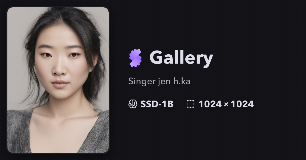 "Singer jen h.ka" | Gallery | Stablecog