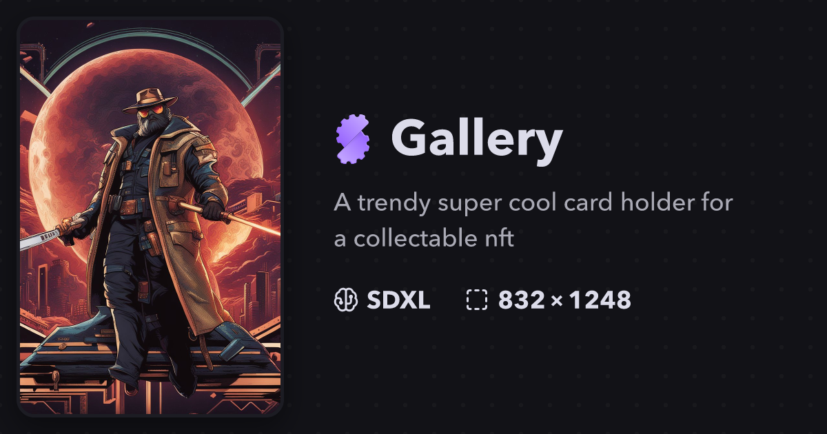 A trendy super cool card holder for a collectable ... | Gallery