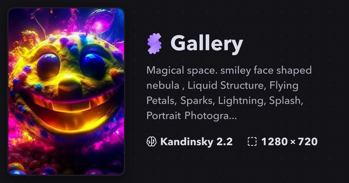 "Magical space. smiley face shaped neb..." | Gallery | Stablecog