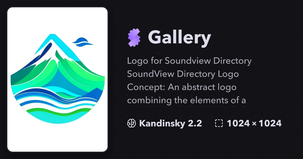 "Logo for Soundview Directory SoundVie..." | Gallery | Stablecog
