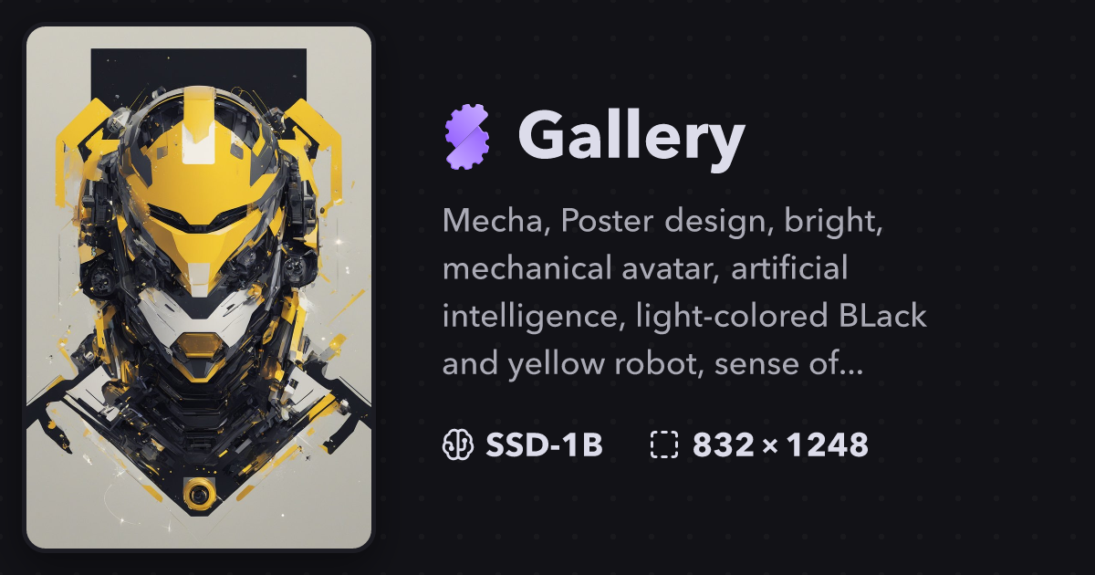 "Mecha, Poster design, bright, mechani..." | Gallery | Stablecog