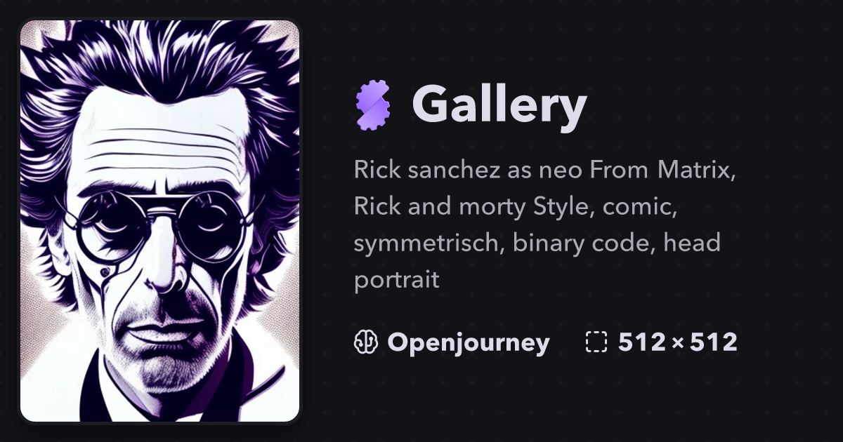 "Rick sanchez as neo From Matrix, Rick..." | Gallery | Stablecog