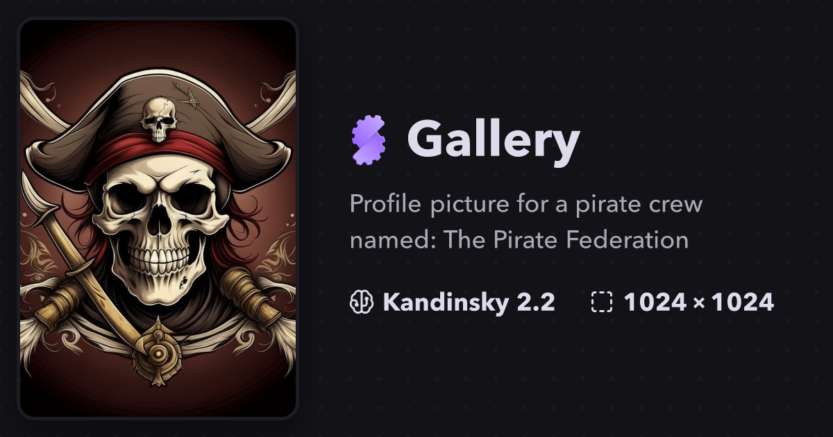 "Profile picture for a pirate crew nam..." | Gallery | Stablecog