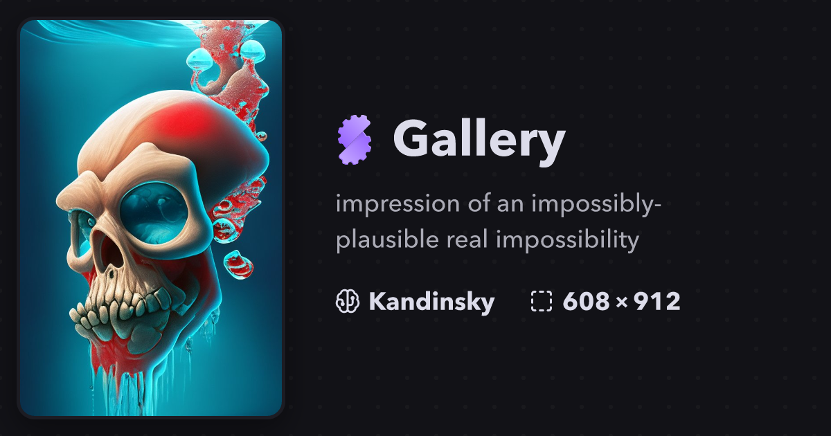 "impression of an impossibly-plausible..." | Gallery | Stablecog