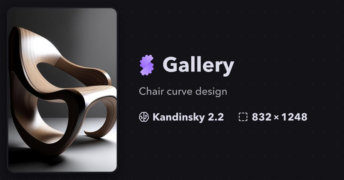 "Chair curve design" | Gallery | Stablecog