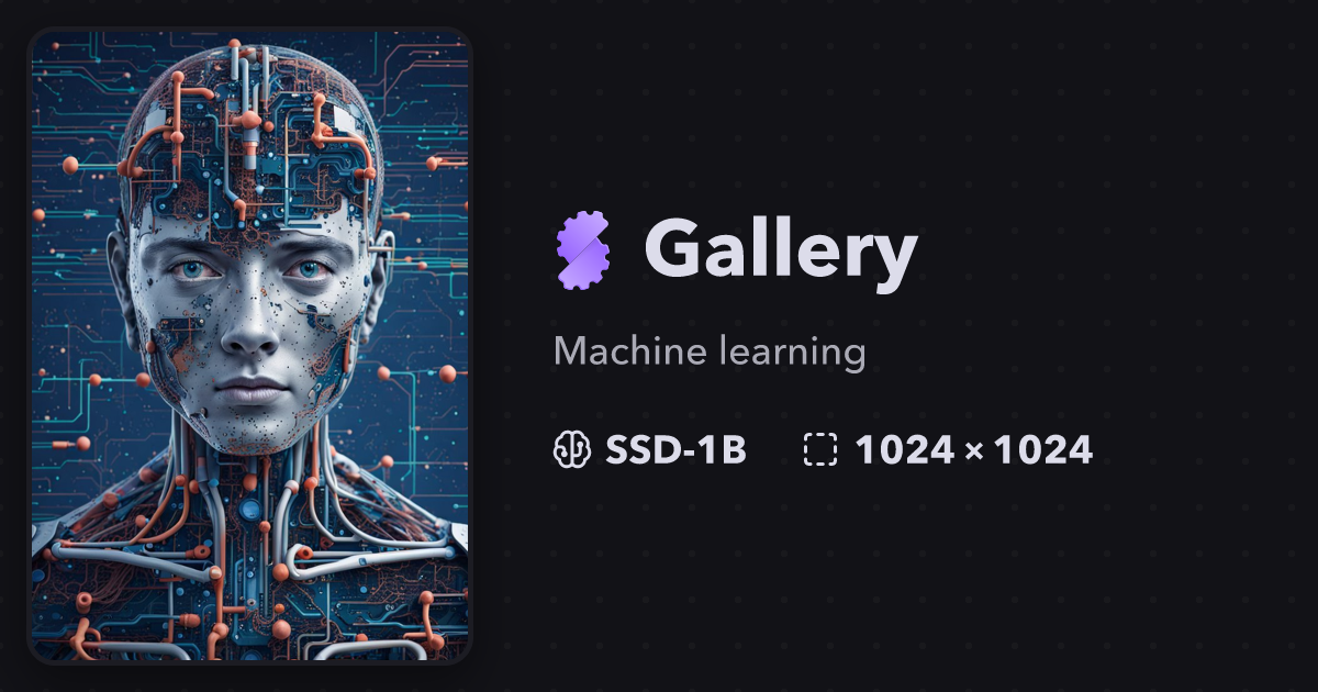 "Machine learning" | Gallery | Stablecog
