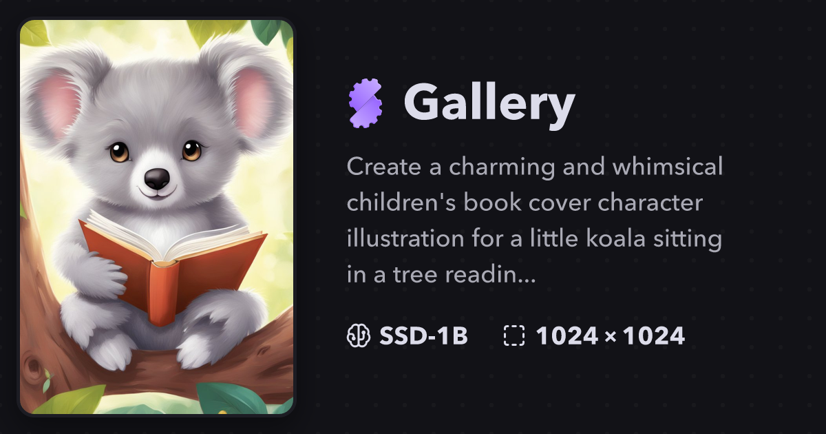 "Create a charming and whimsical child..." | Gallery | Stablecog