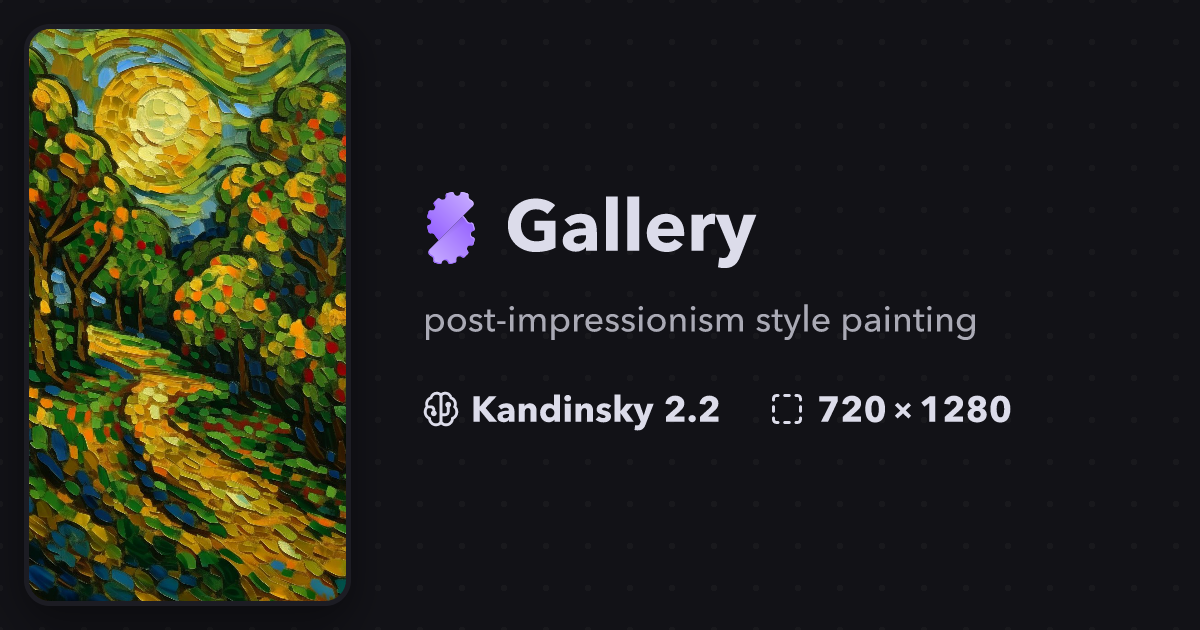 "post-impressionism style painting" | Gallery | Stablecog
