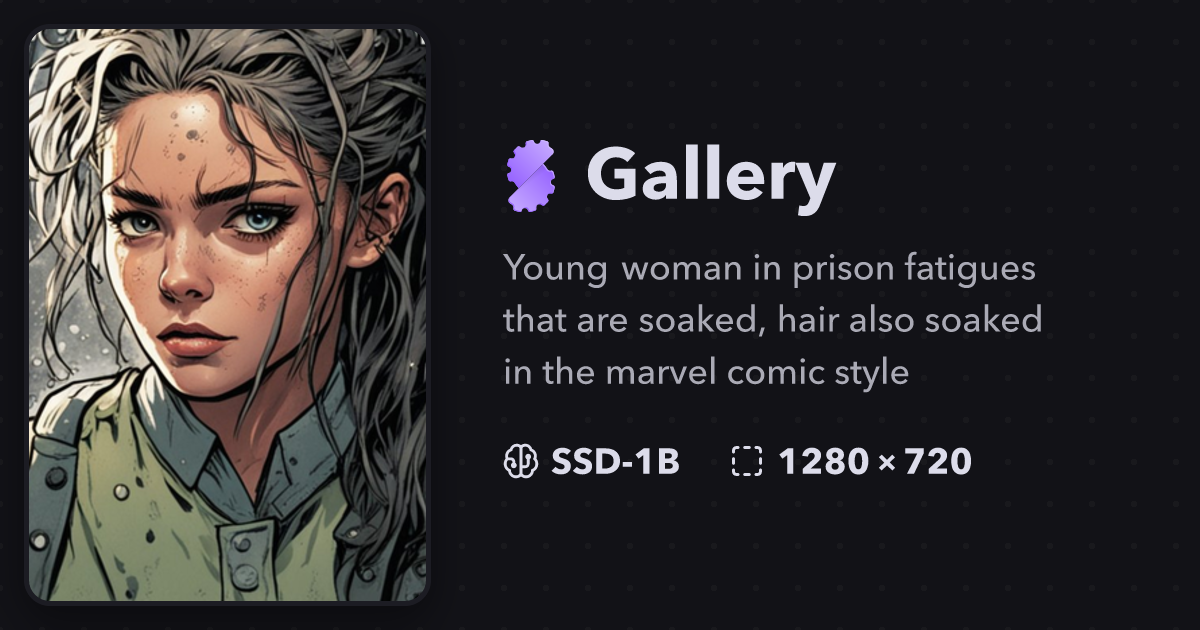 "Young woman in prison fatigues that a..." | Gallery | Stablecog