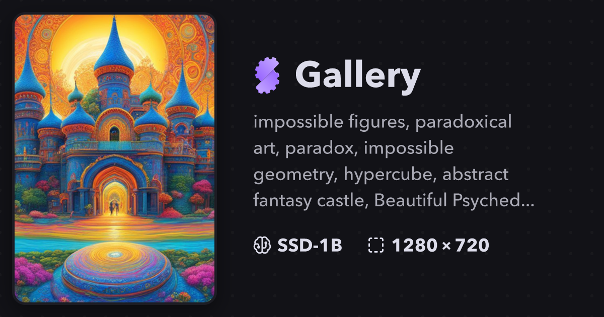 "impossible figures, paradoxical art, ..." | Gallery | Stablecog