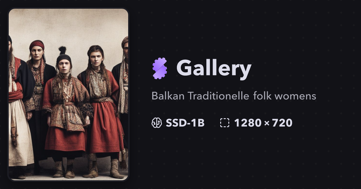 "Balkan Traditionelle folk womens" | Gallery | Stablecog
