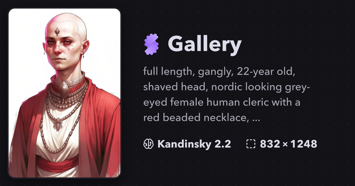 "full length, gangly, 22-year old, sha..." | Gallery | Stablecog