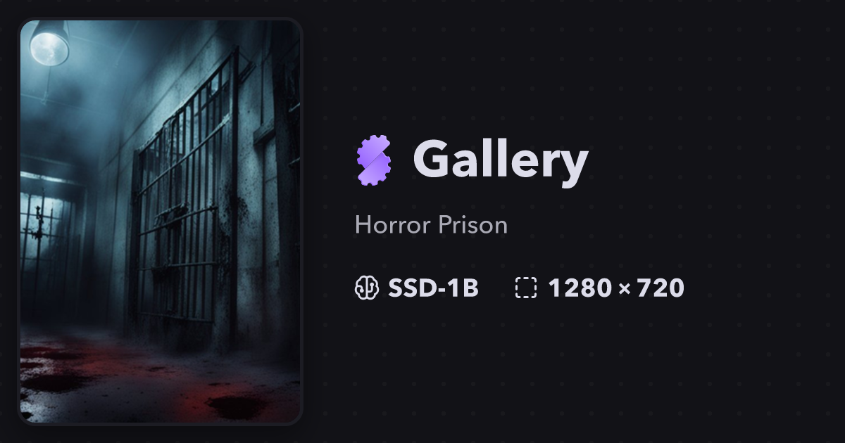 "Horror Prison" | Gallery | Stablecog