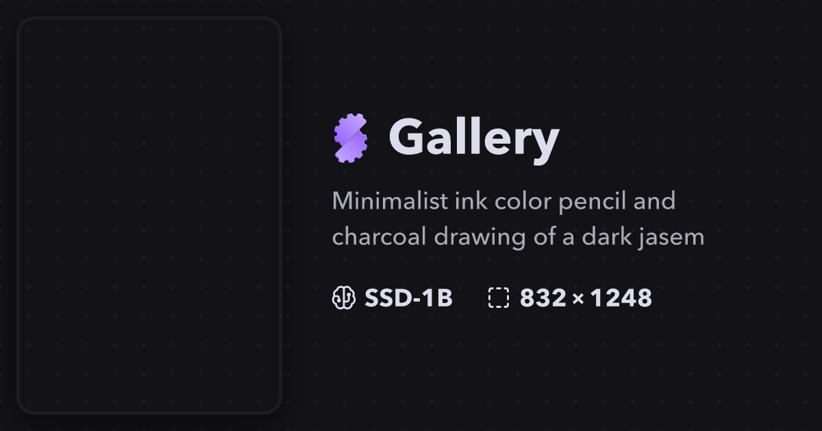 "Minimalist ink color pencil and charc..." | Gallery | Stablecog