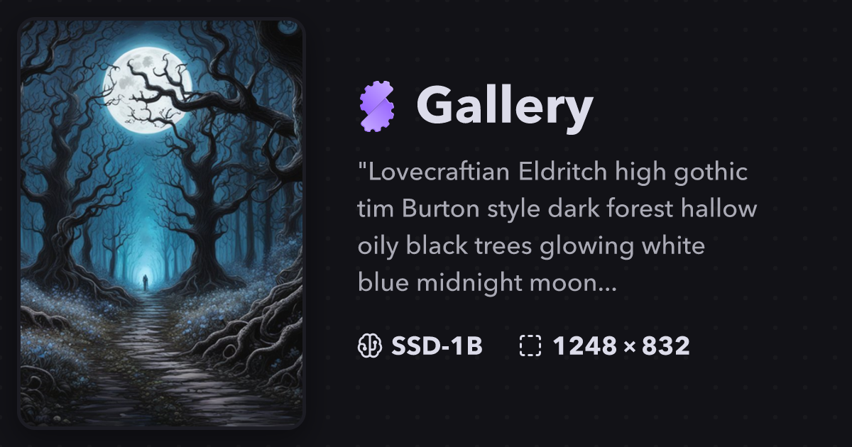 ""Lovecraftian Eldritch high gothic ti..." | Gallery | Stablecog