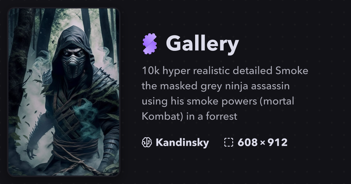 "10k hyper realistic detailed Smoke th..." | Gallery | Stablecog