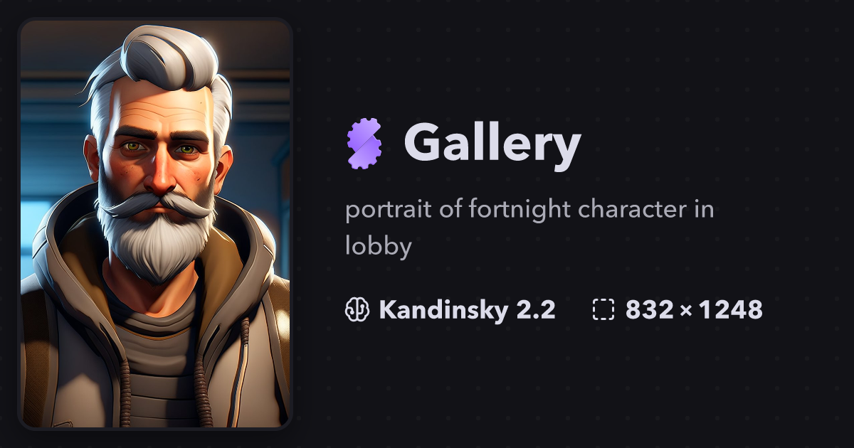 "portrait of fortnight character in lobby" | Gallery | Stablecog