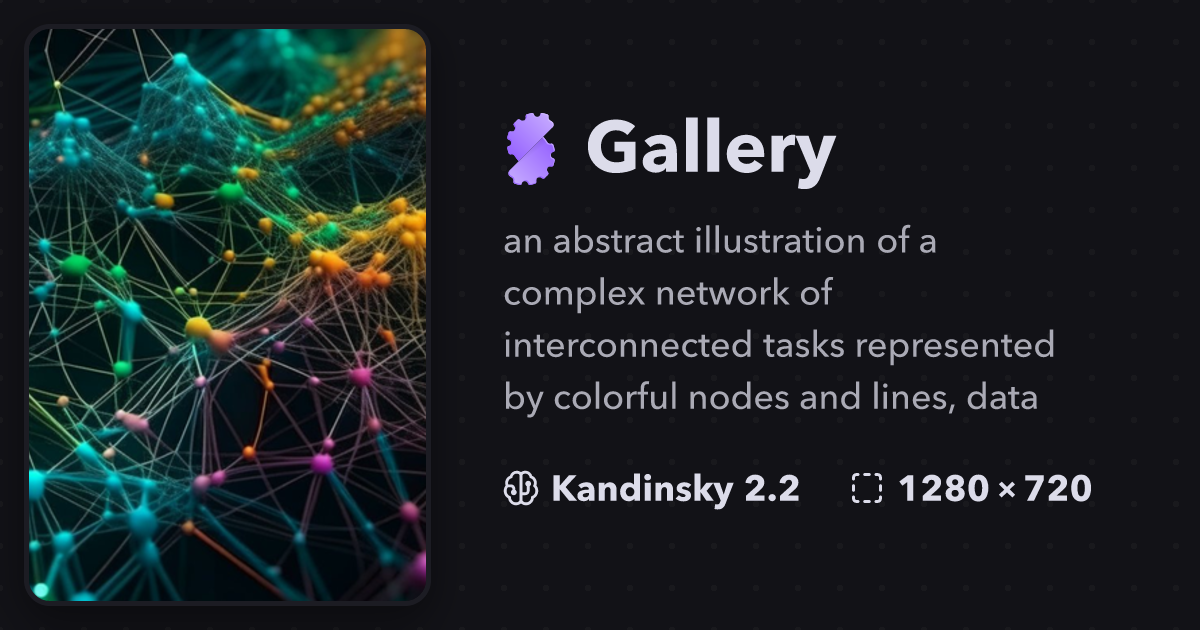 "an abstract illustration of a complex..." | Gallery | Stablecog