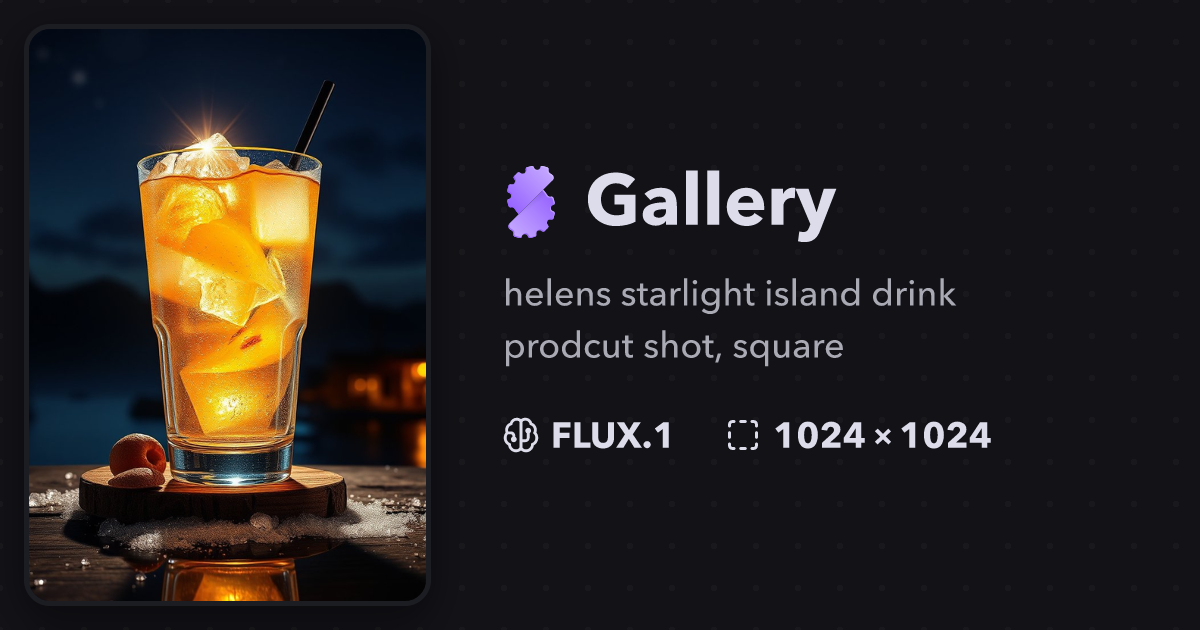 "helens starlight island drink prodcut..." | Gallery | Stablecog