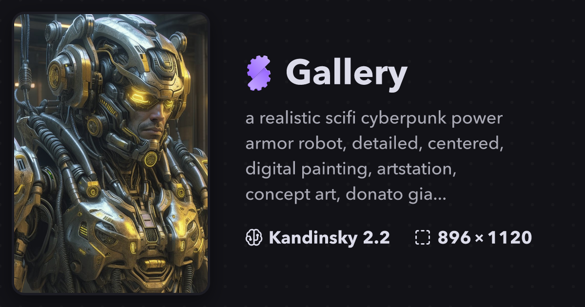 "a realistic scifi cyberpunk power armor ..." | Gallery | Stablecog