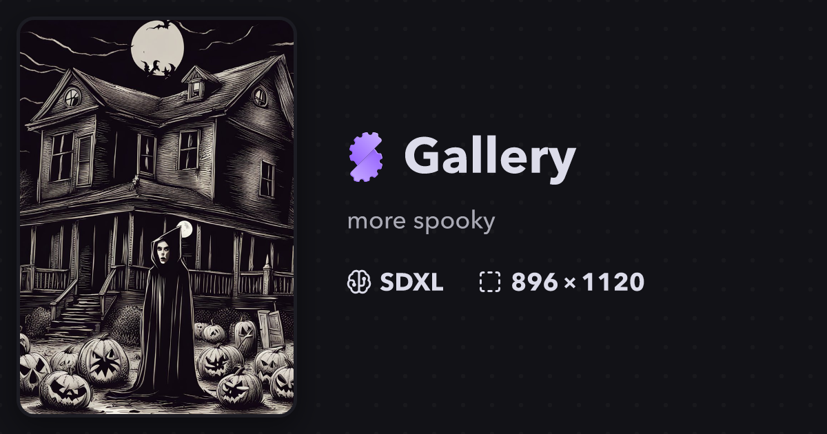 "more spooky" | Gallery | Stablecog