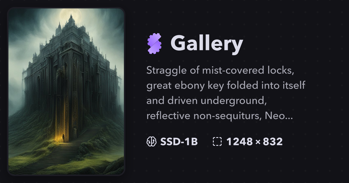 "Straggle of mist-covered locks, great..." | Gallery | Stablecog