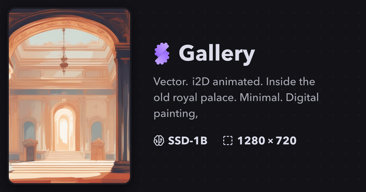 "Vector. i2D animated. Inside the old ..." | Gallery | Stablecog