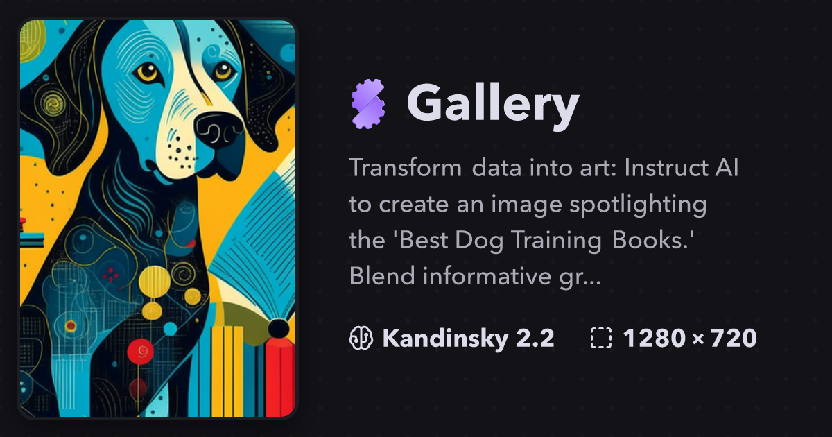 "Transform data into art: Instruct AI ..." | Gallery | Stablecog