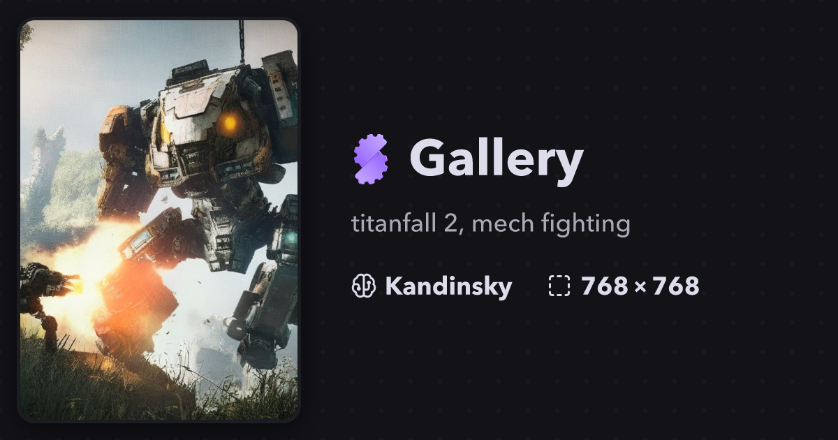 "titanfall 2, mech fighting" | Gallery | Stablecog
