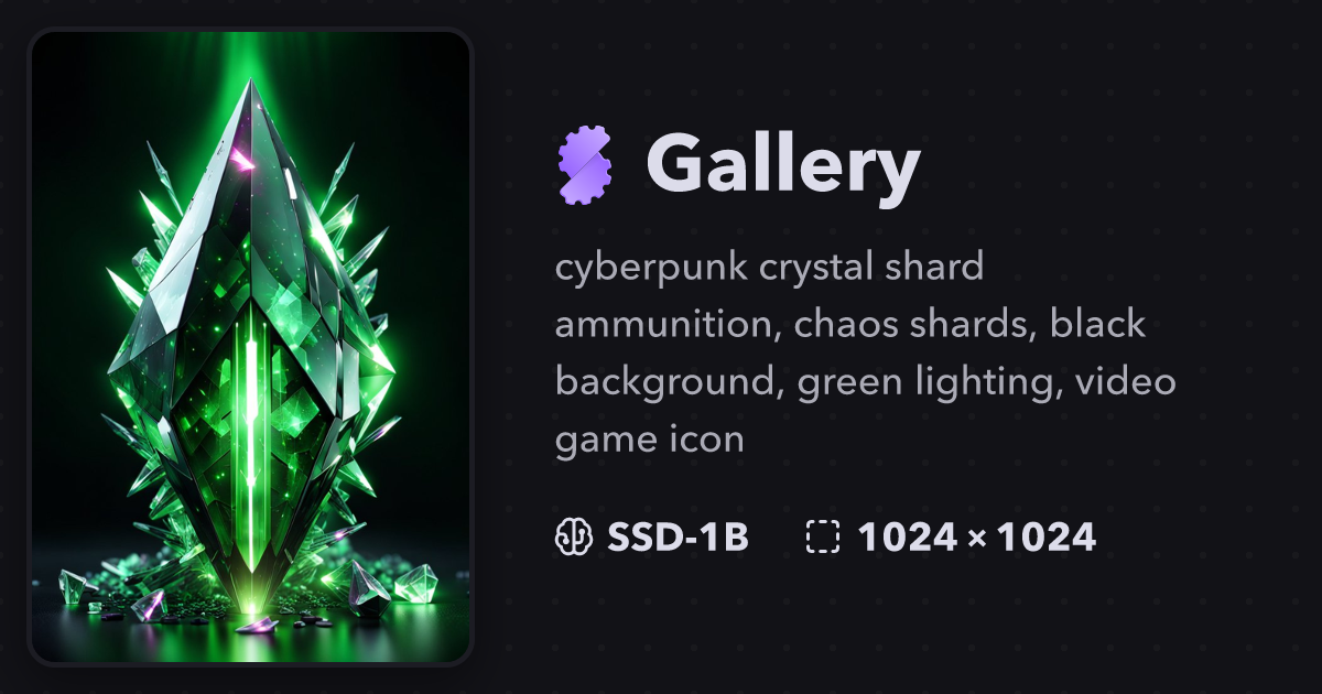 "cyberpunk crystal shard ammunition, c..." | Gallery | Stablecog