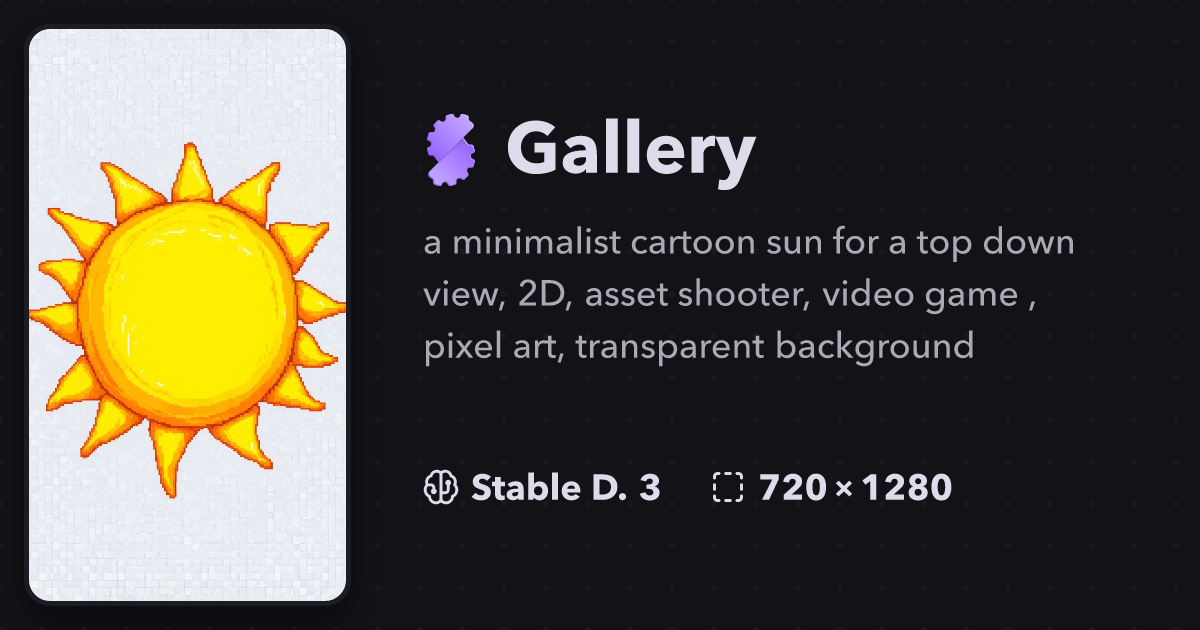 "a minimalist cartoon sun for a top do..." | Gallery | Stablecog