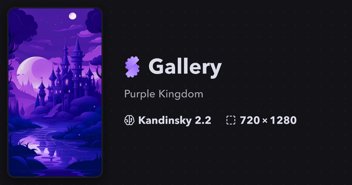 "Purple Kingdom" | Gallery | Stablecog