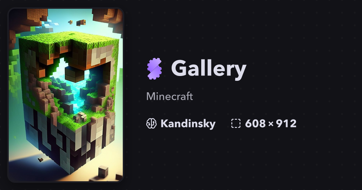 "Minecraft" | Gallery | Stablecog