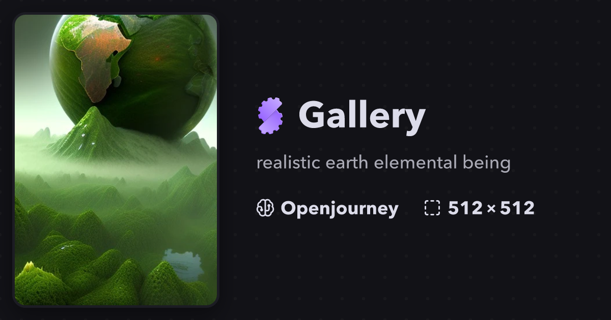 "realistic earth elemental being" | Gallery | Stablecog
