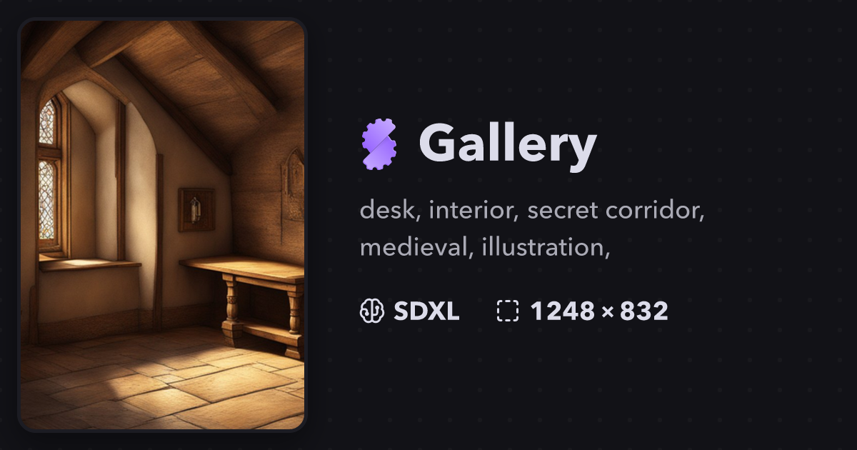 "desk, interior, secret corridor, medi..." | Gallery | Stablecog