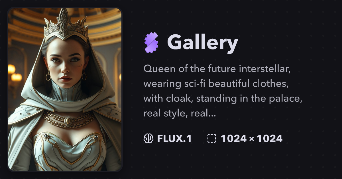 "Queen of the future interstellar, wea..." | Gallery | Stablecog