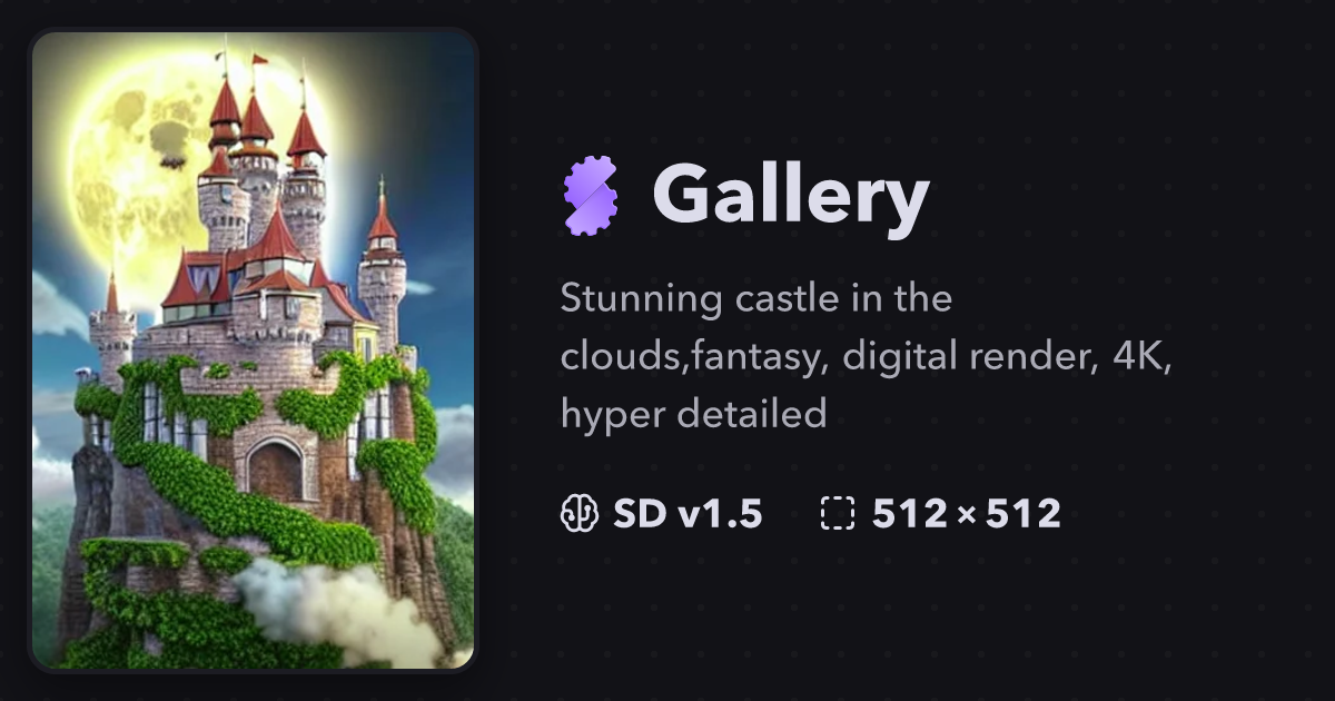 "Stunning castle in the clouds,fantasy..." | Gallery | Stablecog