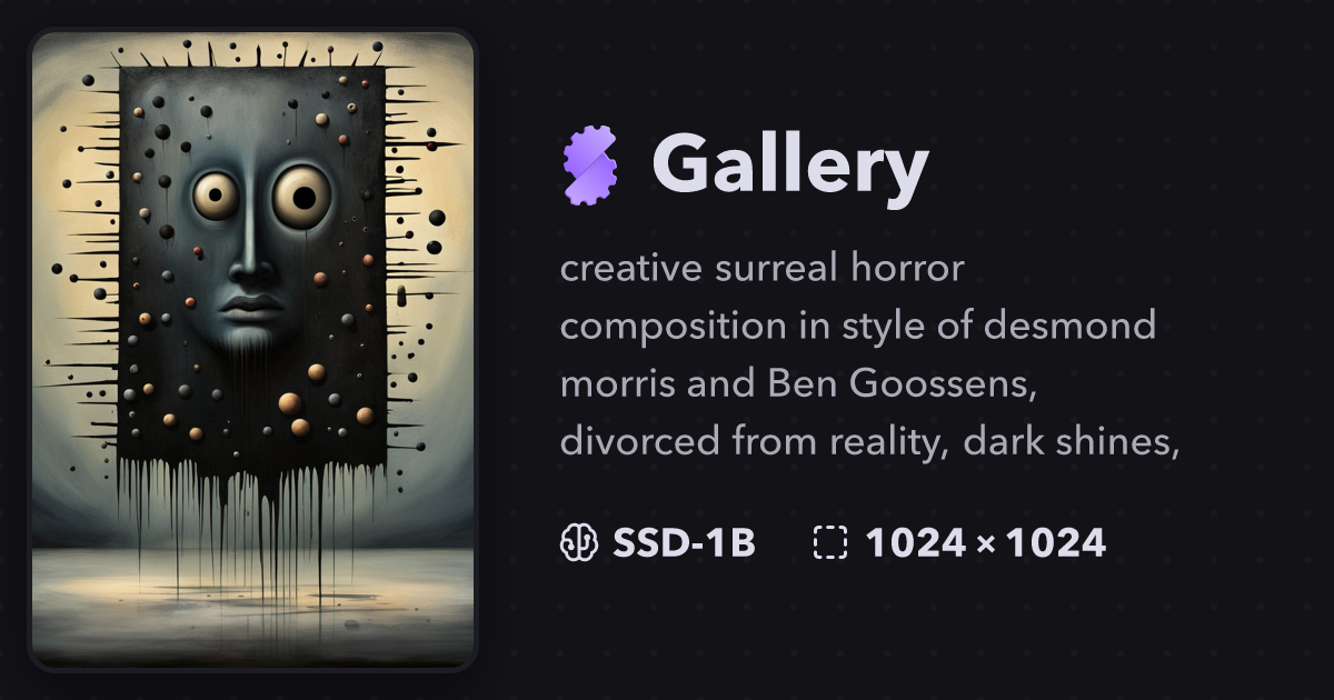 "creative surreal horror composition i..." | Gallery | Stablecog