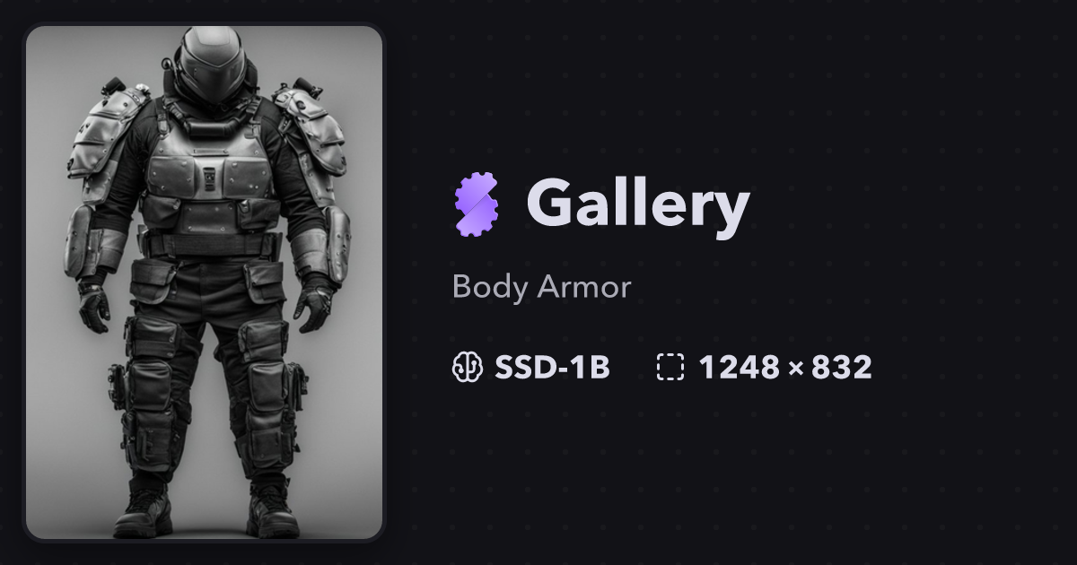 "Body Armor" | Gallery | Stablecog