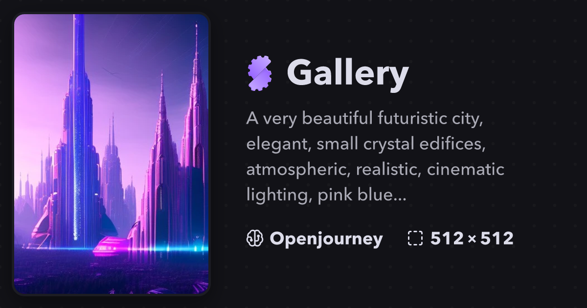 "A very beautiful futuristic city, ele..." | Gallery | Stablecog