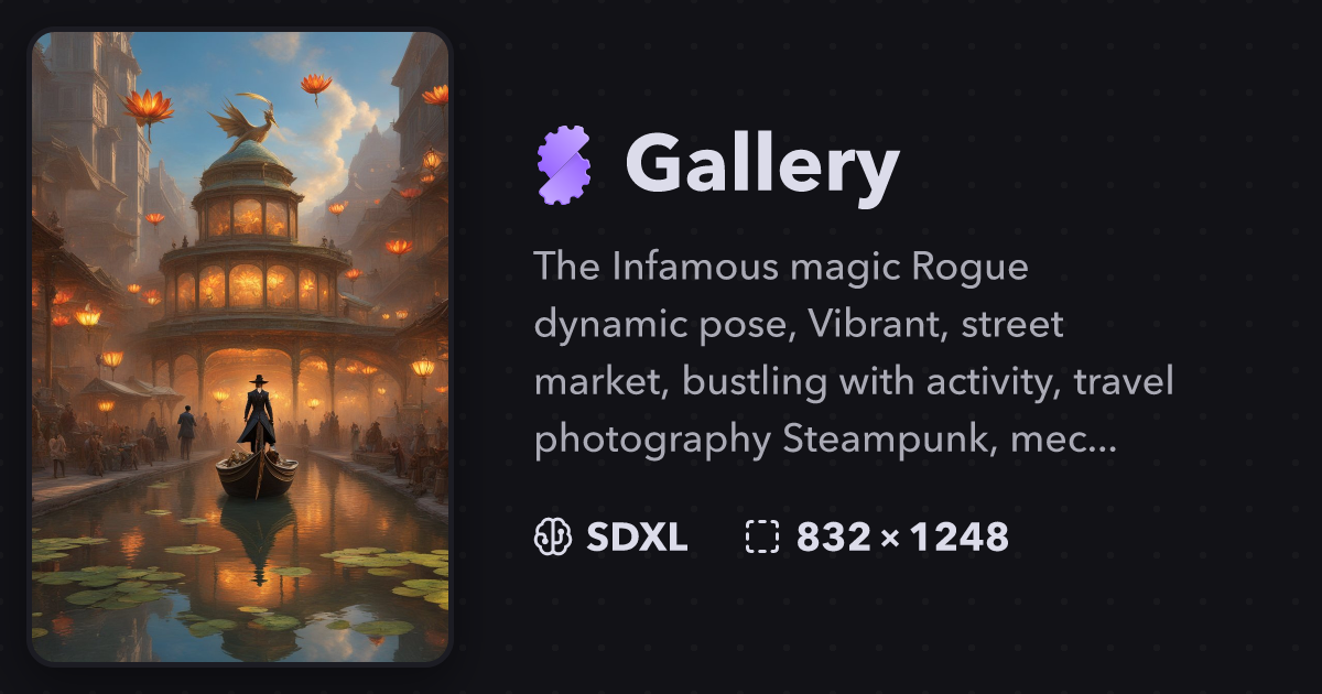 "The Infamous magic Rogue dynamic pose, V..." | Gallery | Stablecog