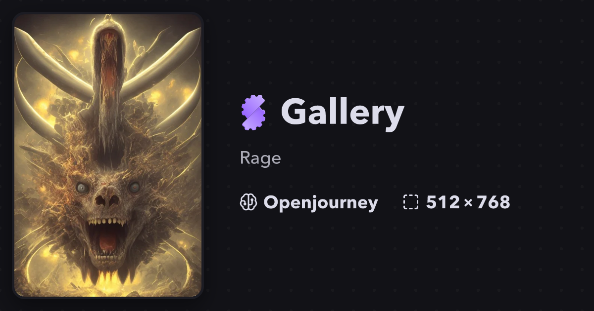 "Rage" | Gallery | Stablecog