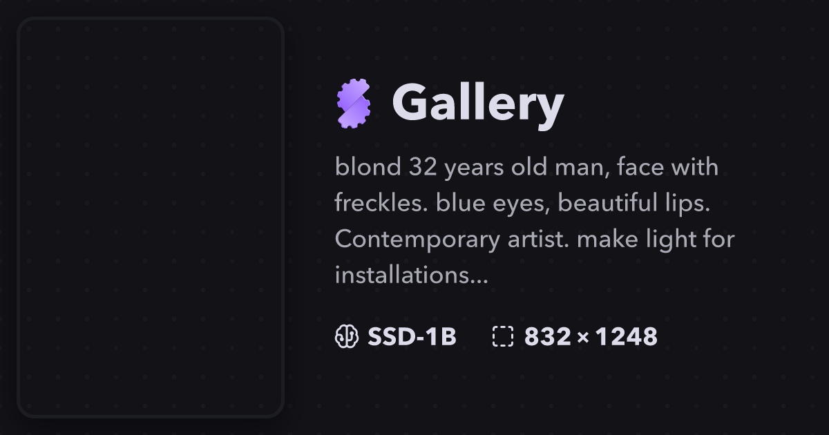 "blond 32 years old man, face with fre..." | Gallery | Stablecog