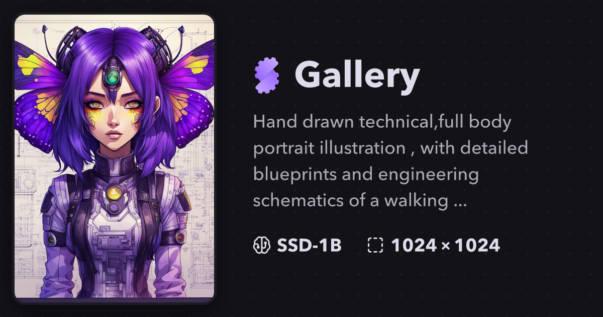 "Hand drawn technical,full body portrait ..." | Gallery | Stablecog