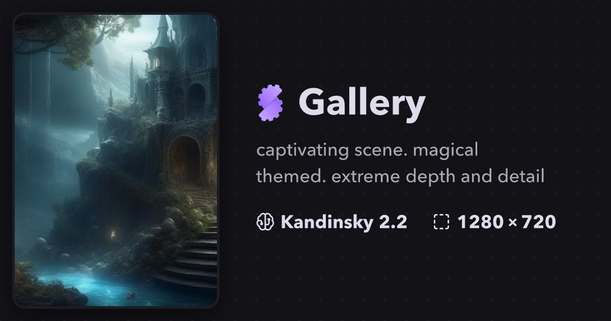 "captivating scene. magical themed. ex..." | Gallery | Stablecog