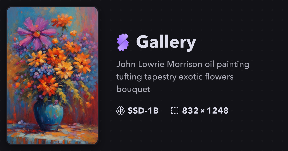 "John Lowrie Morrison oil painting tuf..." | Gallery | Stablecog