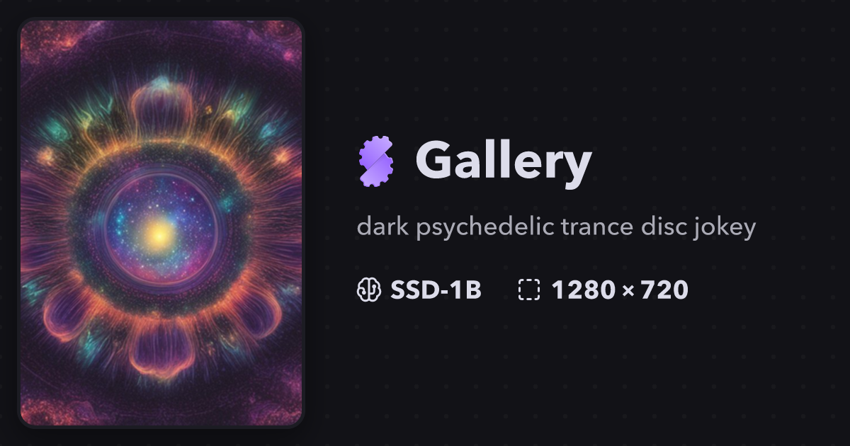"dark psychedelic trance disc jokey" | Gallery | Stablecog