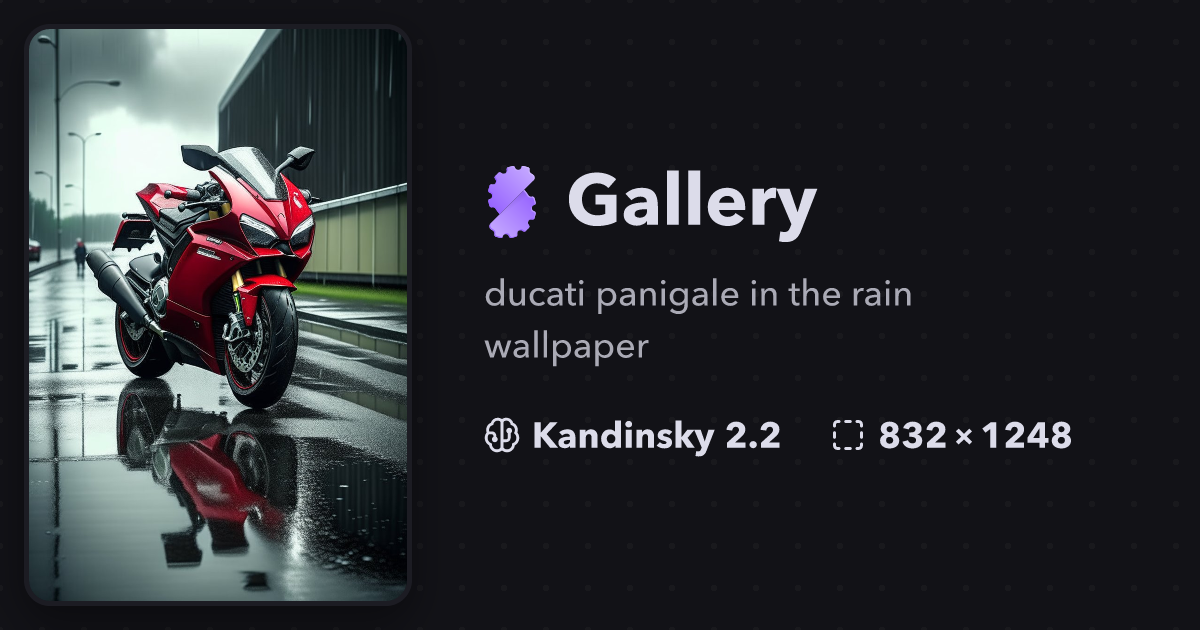 "ducati panigale in the rain wallpaper" | Gallery | Stablecog