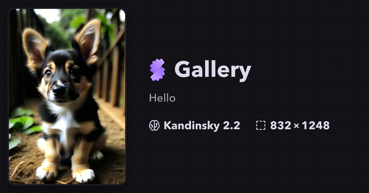 "Hello" | Gallery | Stablecog