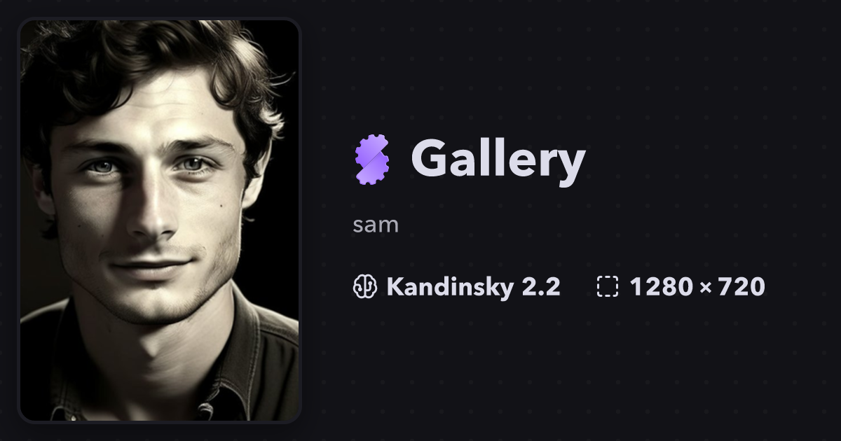 "sam" | Gallery | Stablecog